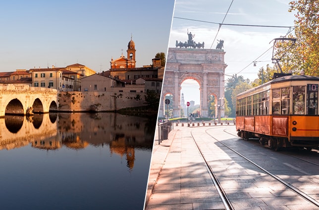 Rimini to Milan Train Tickets from 23,70€ | Italotreno