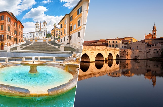 Rome to Rimini Train Tickets from 30,70€ | Italotreno