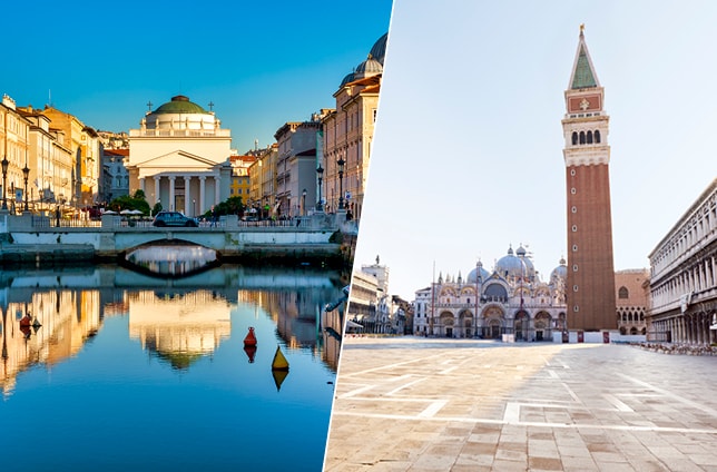 Trieste to Venice Train Tickets from €8,9 - Book no service fee | Italotreno