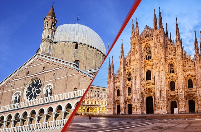Milan to Padua Train Tickets from 12,9 € | Italotreno