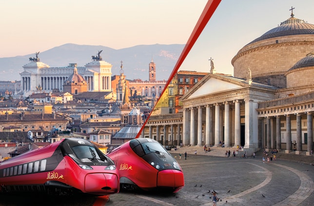 Italo Train Rome to Naples 14,9€ - Book no service fee | Italotreno