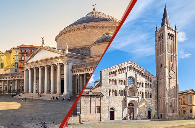 Napoli - Parma: Biglietto Treno + Bus, Offerte e Orari - Italo