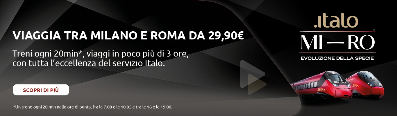 Sito Ufficiale Italo Treno - Acquista biglietti online