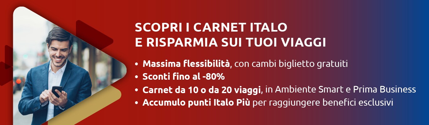 Carnet biglietti - Offerte - Italotreno.com