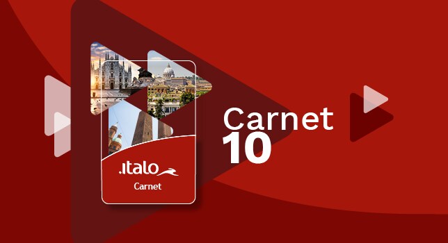 Carnet Italo Standard da 10 viaggi | ItaloTreno